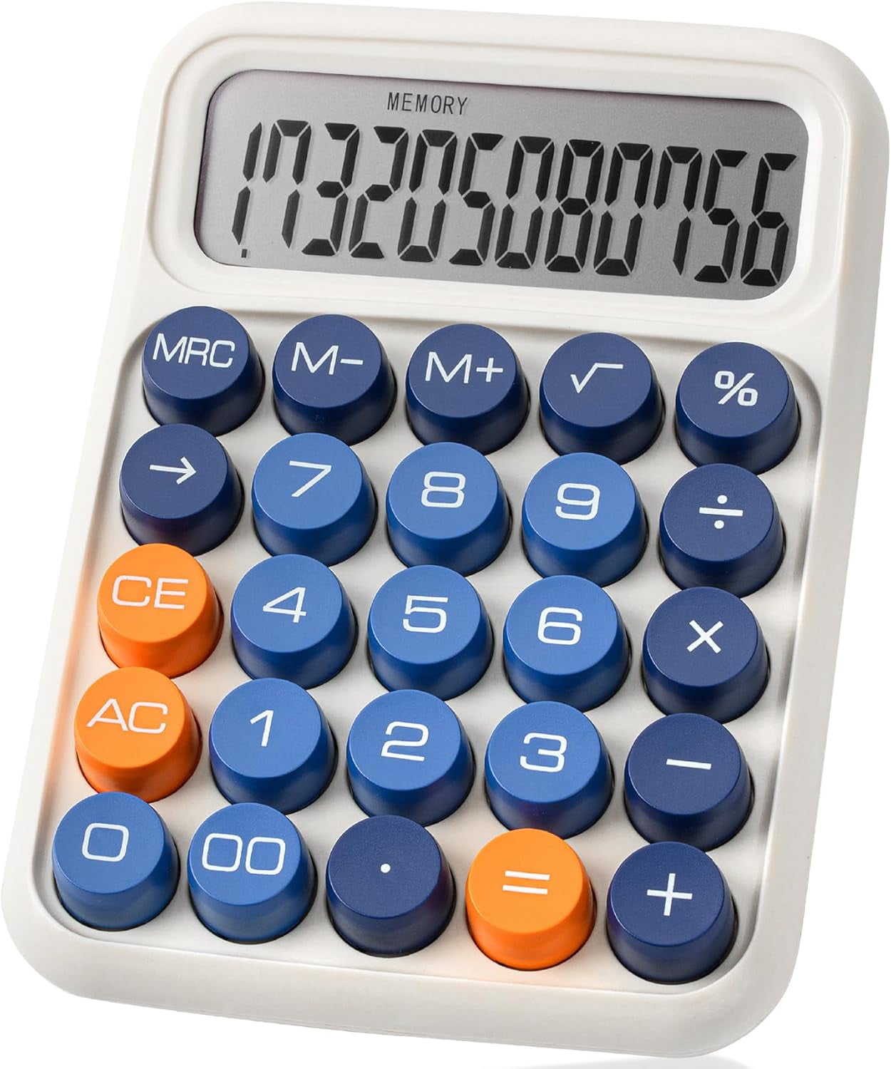Mr. Pen- Mechanical Switch Calculator, 12 Digits, Large LCD Display ...