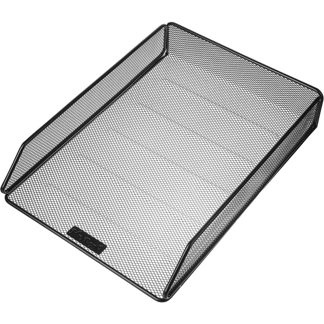 Mr. Pen- Mesh Desk Organizer, Single Tray Desktop Organizer, Letter ...