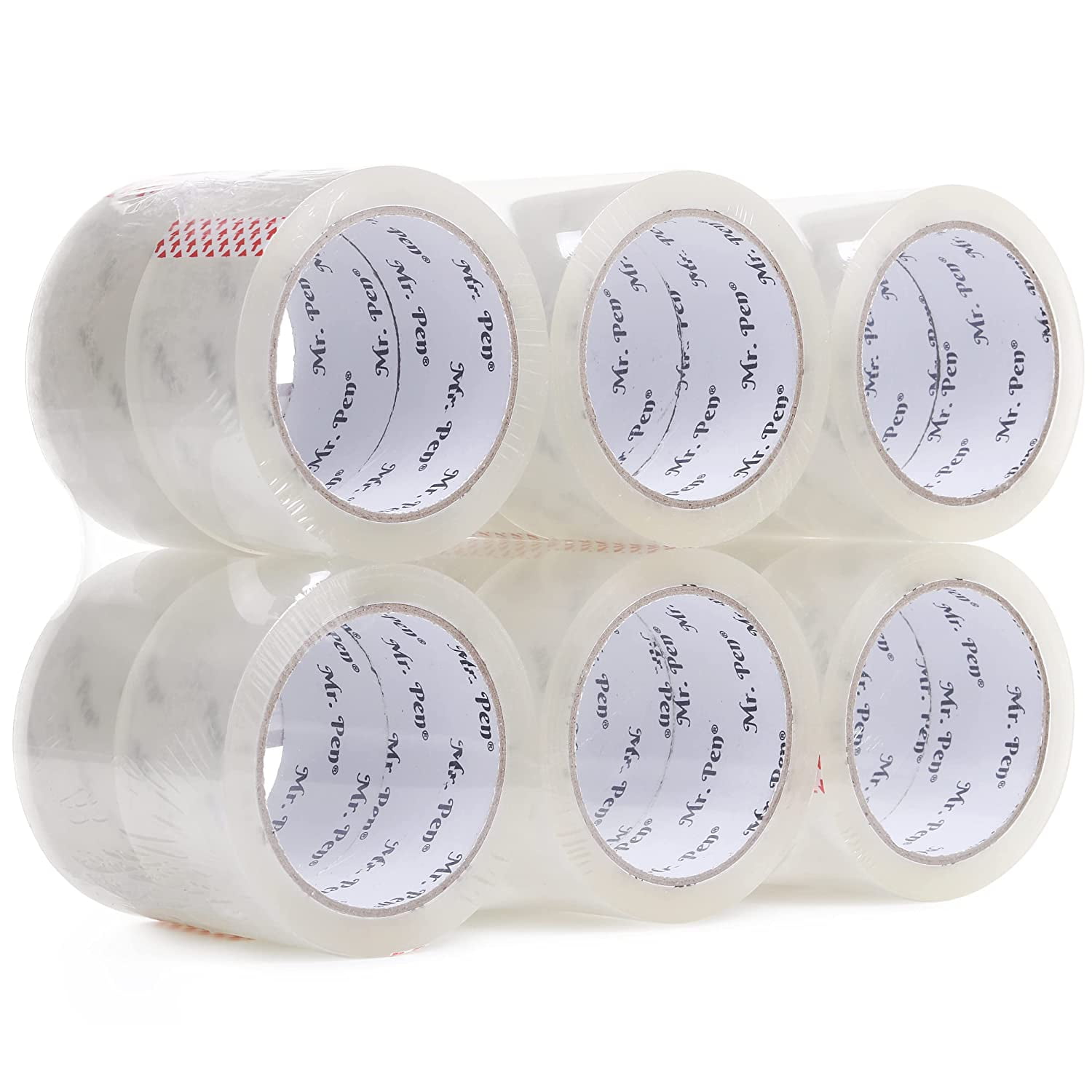 Mr. Pen- Moving & Sealing Packing Tape, 12 Rolls, 60 Yards, 2” Wide ...