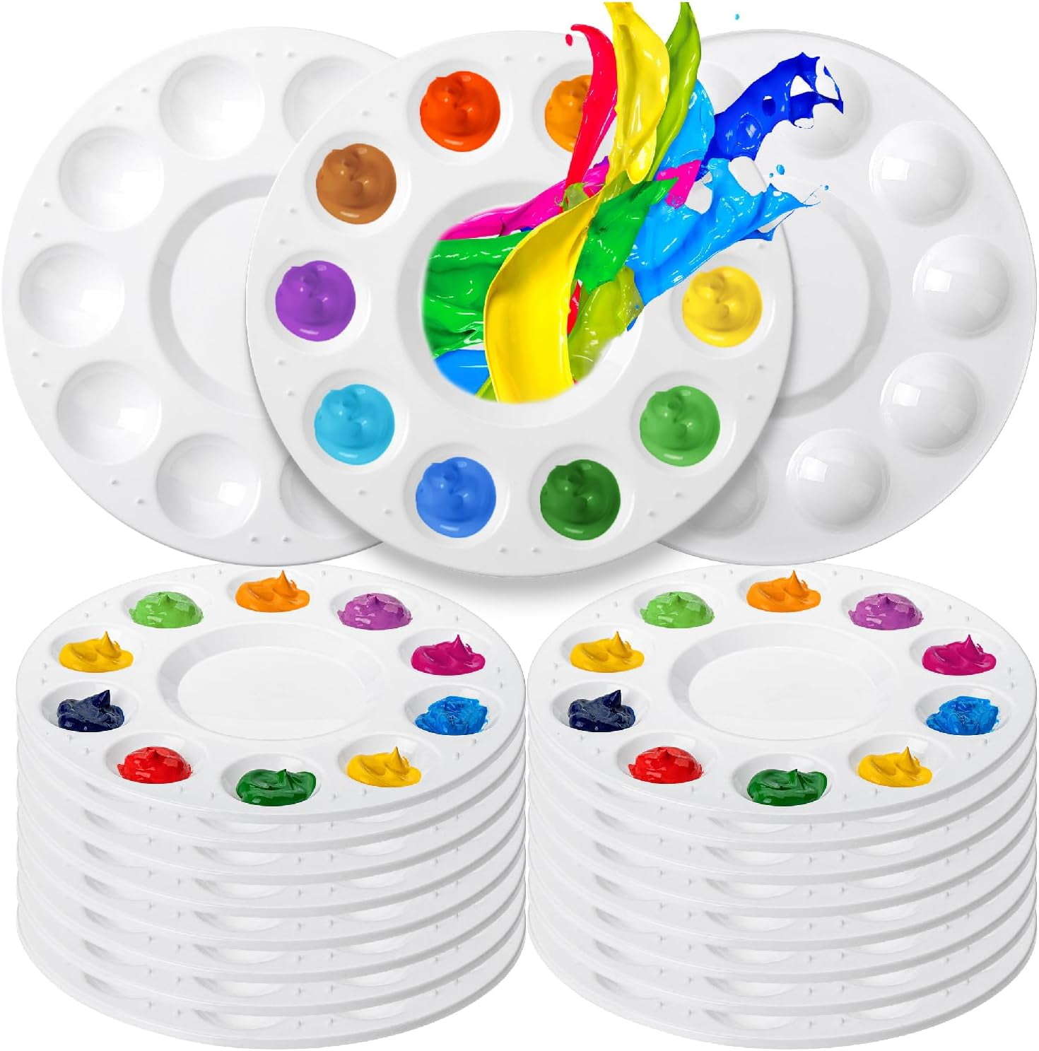 Mr. Pen- Paint Tray Palettes, 16 Pack, Paint Pallet, Paint Tray, Paint ...