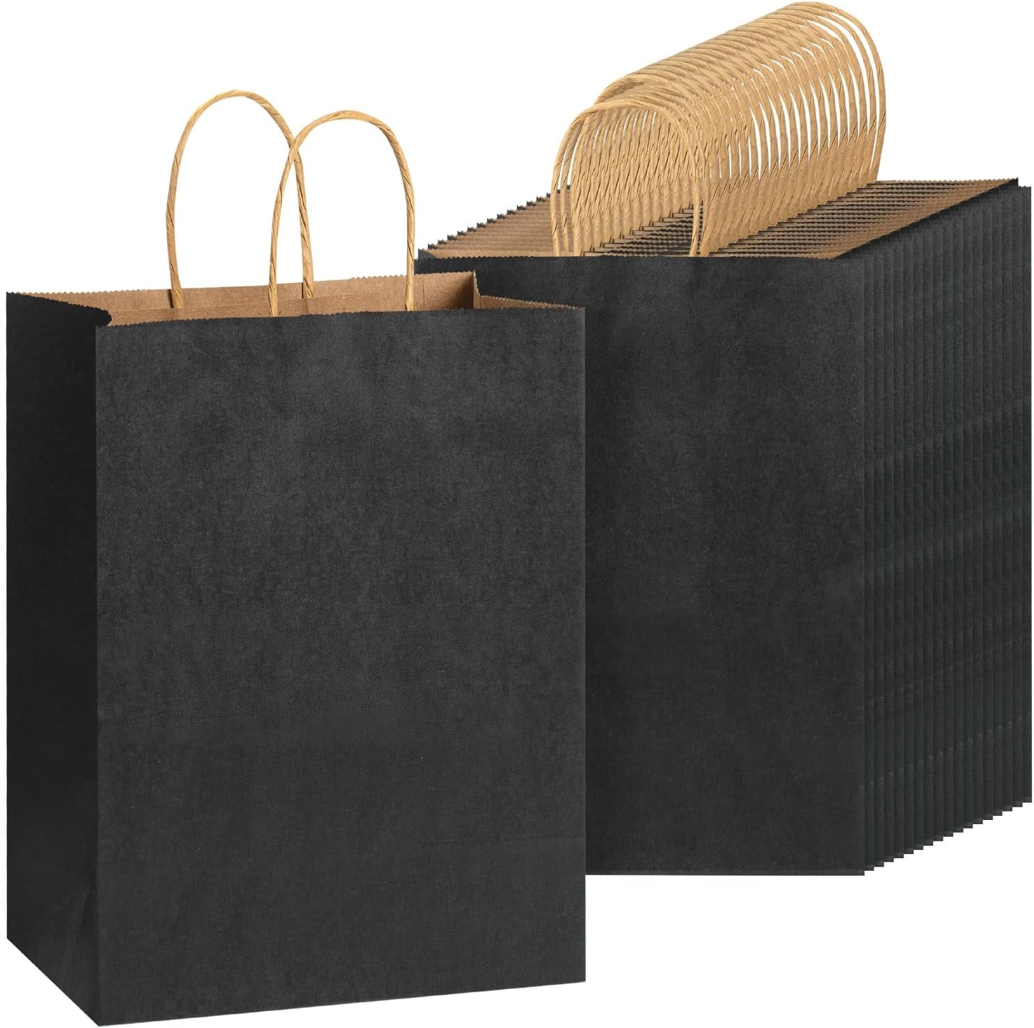 Mr. Pen- Paper Gift Bags with Handles, 32 Pack, 7.6" x 4.7" x 10.6 ...