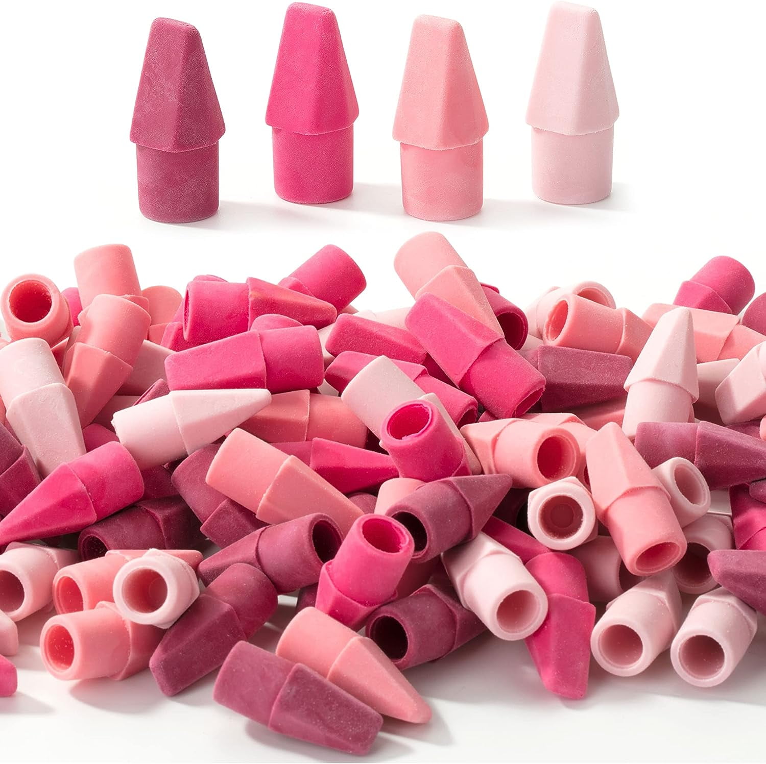 Mr. Pen Pencil Erasers Toppers, Pink, 120 Pack - Walmart.com