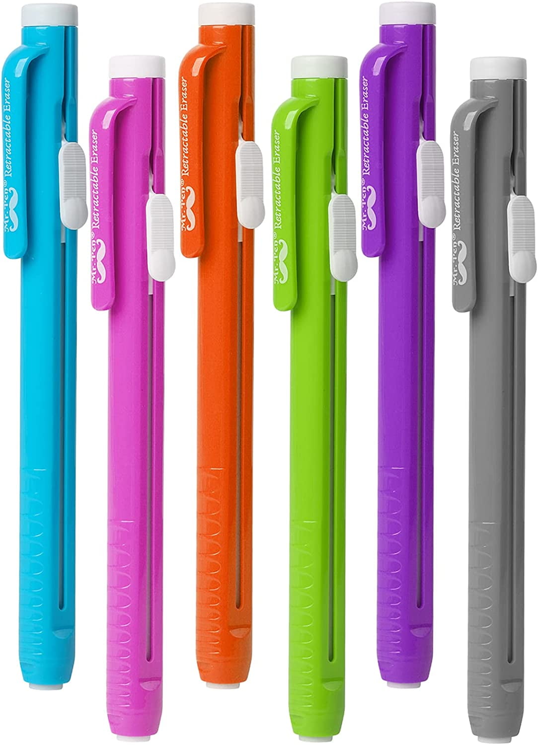 Mr. Pen Retractable Eraser Pen, 6-Pack, Perfect for Office Supplies ...