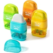 One-Hole Manual Pencil Sharpeners, 4 X 2 X 1, Assorted Colors, 24/pack ...