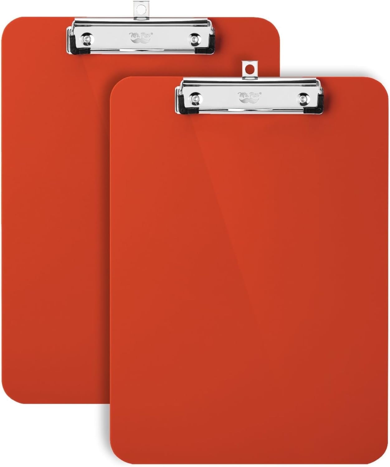 Mr. Pen- Plastic Clipboard, 12.5” x 9”, 2 Pack, Red, Clipboards for ...