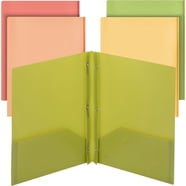 Oxford Poly Divide It Up 4 Pocket Folder, Assorted Twisted Colors ...