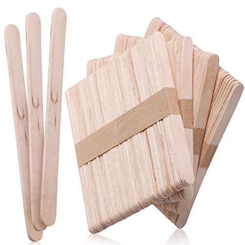 Mr. Pen- Popsicle Stick, Craft Sticks, 4.5 Inch, 200 Pack, Wax Sticks ...