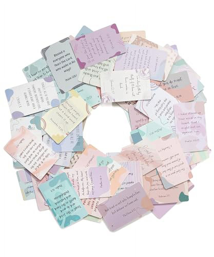 Mr. Pen- Prayer Cards, 70 Unique Bible Verse Cards, Mini Scripture ...
