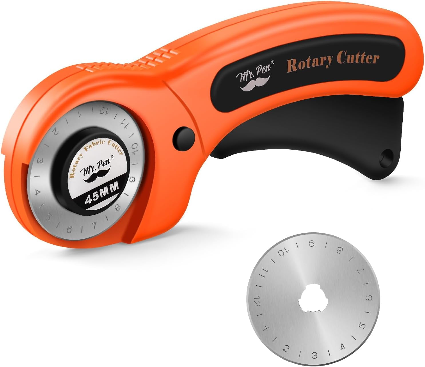Mr. Pen- Rotary Cutter for Fabric with 1 Extra Blade, 45mm, Fabric ...