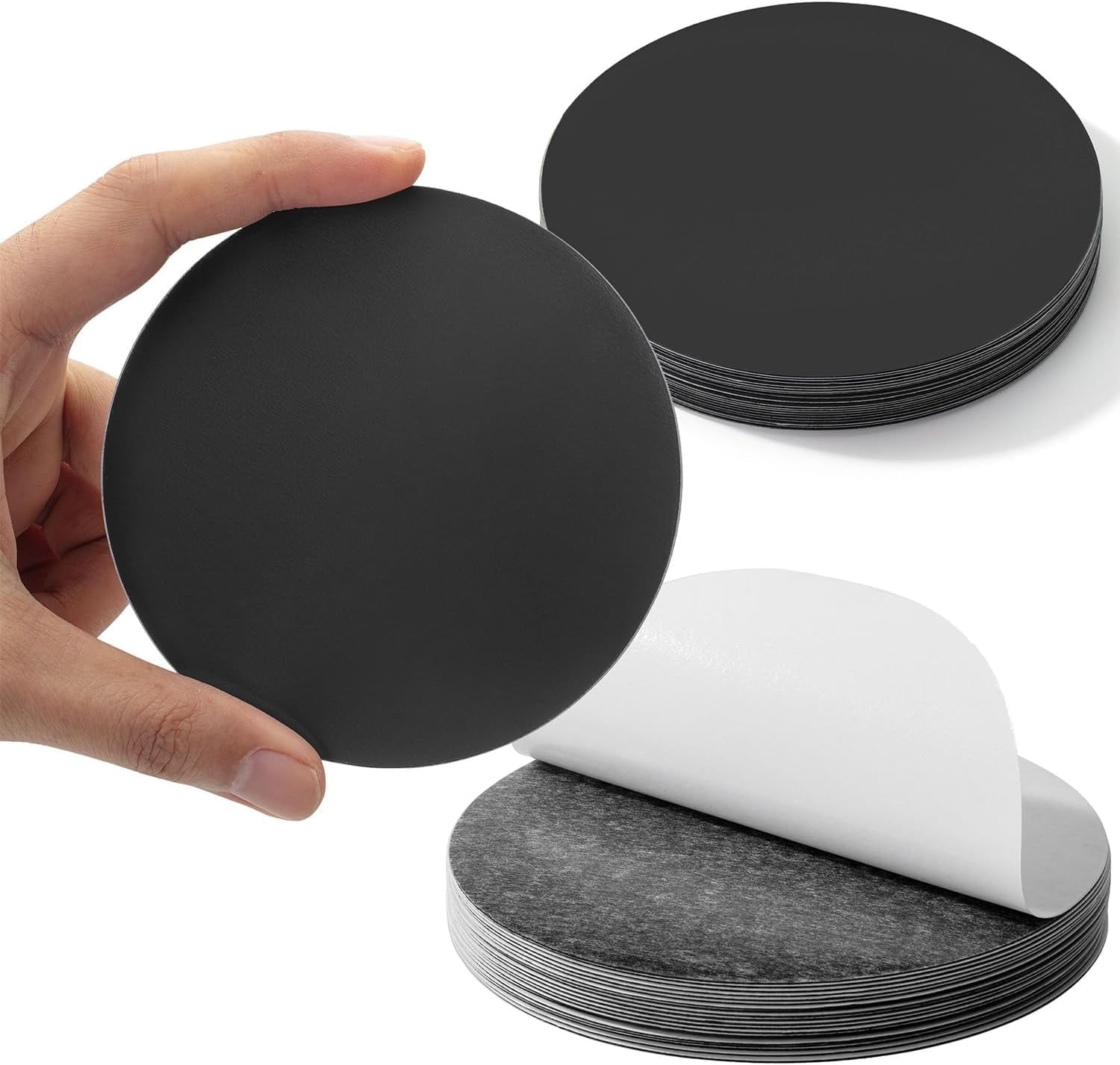 Mr. Pen Magnetic Sheets 4 inches, Pack of 20 with Adhesive Backing ...