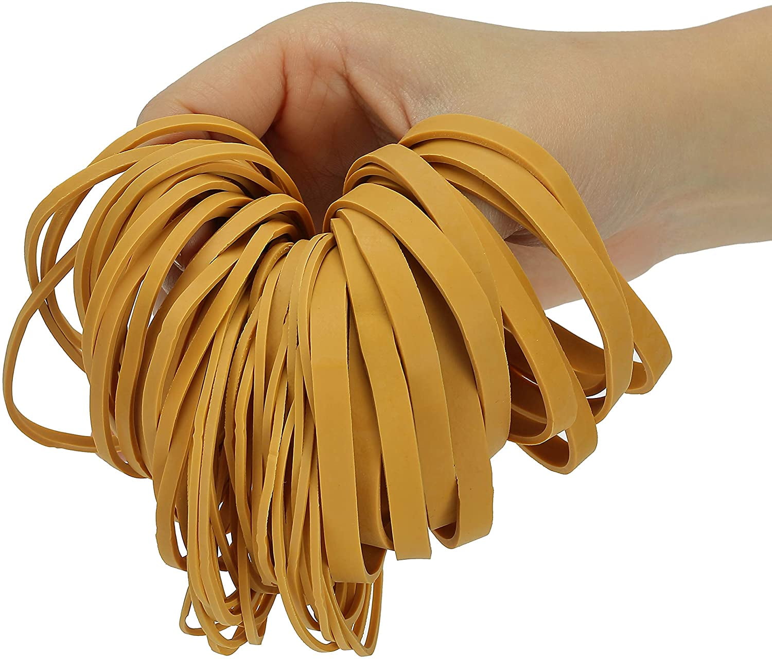 Mr. Pen- Rubber Bands Assorted Sizes, 300gr, Yellow, Rubber Bands ...