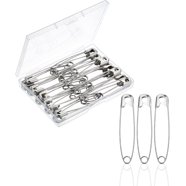 Ccocc 10 Pieces Large Safety Pins, Extra Thick Safety Pins for Clothes ...