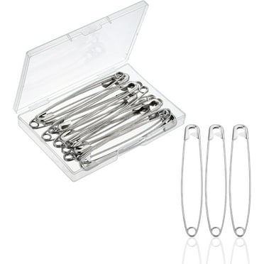 Ccocc 10 Pieces Large Safety Pins, Extra Thick Safety Pins for Clothes ...