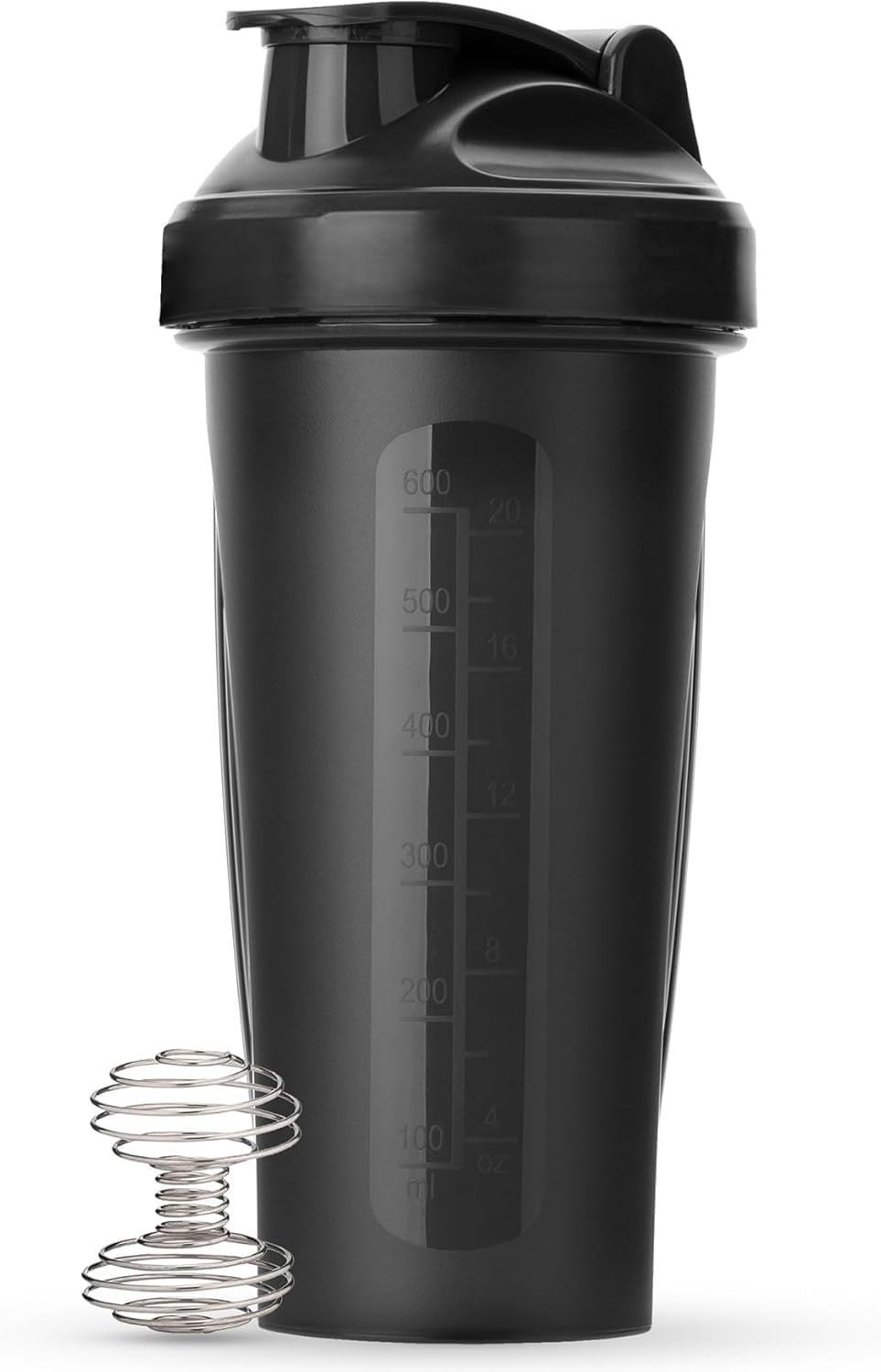 Mr. Pen Shaker Bottle 20 oz Plastic with Blender Ball for Protein Mixes ...