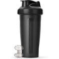 Mr. Pen Shaker Bottle 20 oz Plastic with Blender Ball for Protein Mixes ...