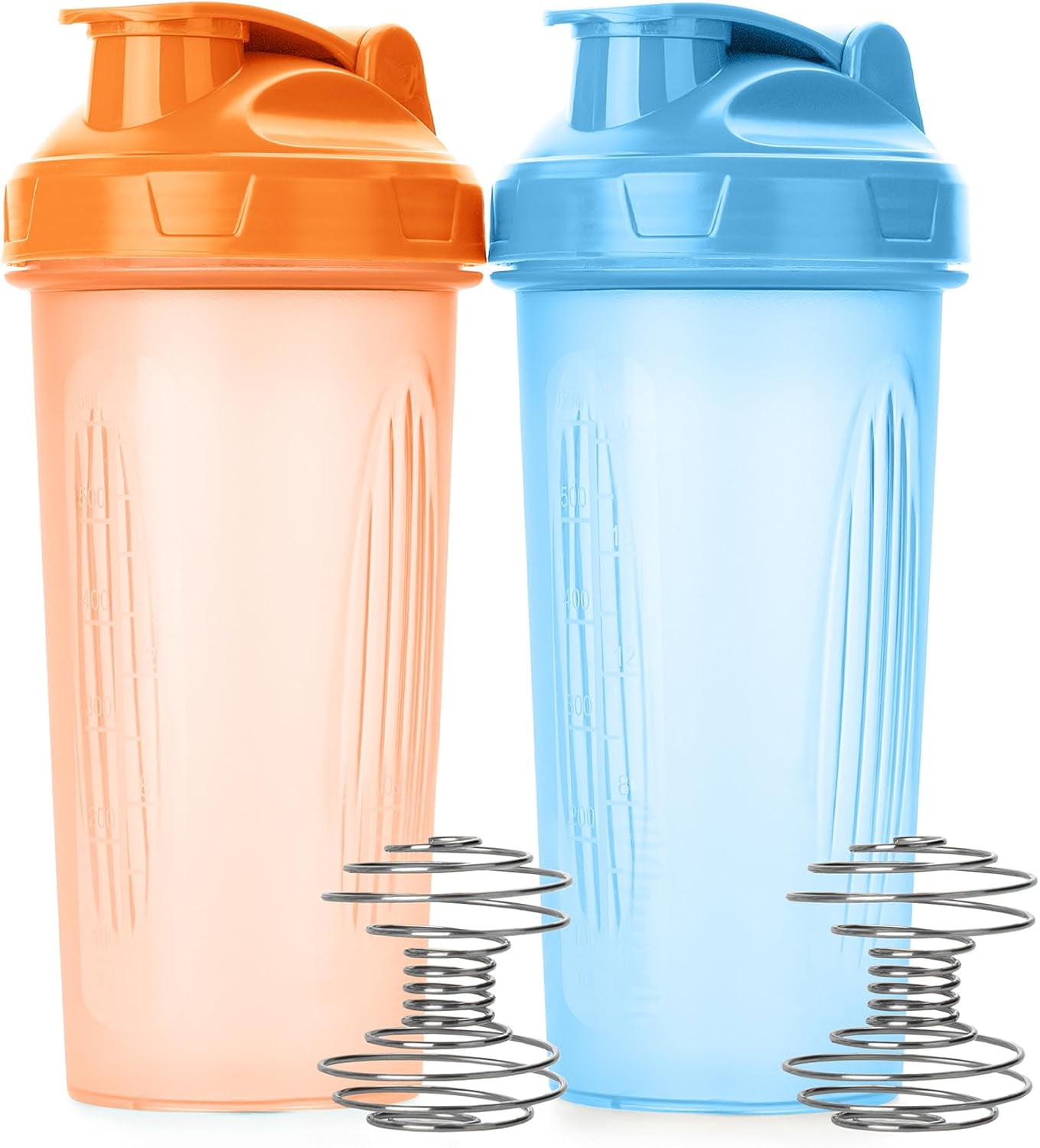 Mr. Pen Shaker Bottles 28 oz 2 Pack with Wire Whisk Ball - Walmart.com