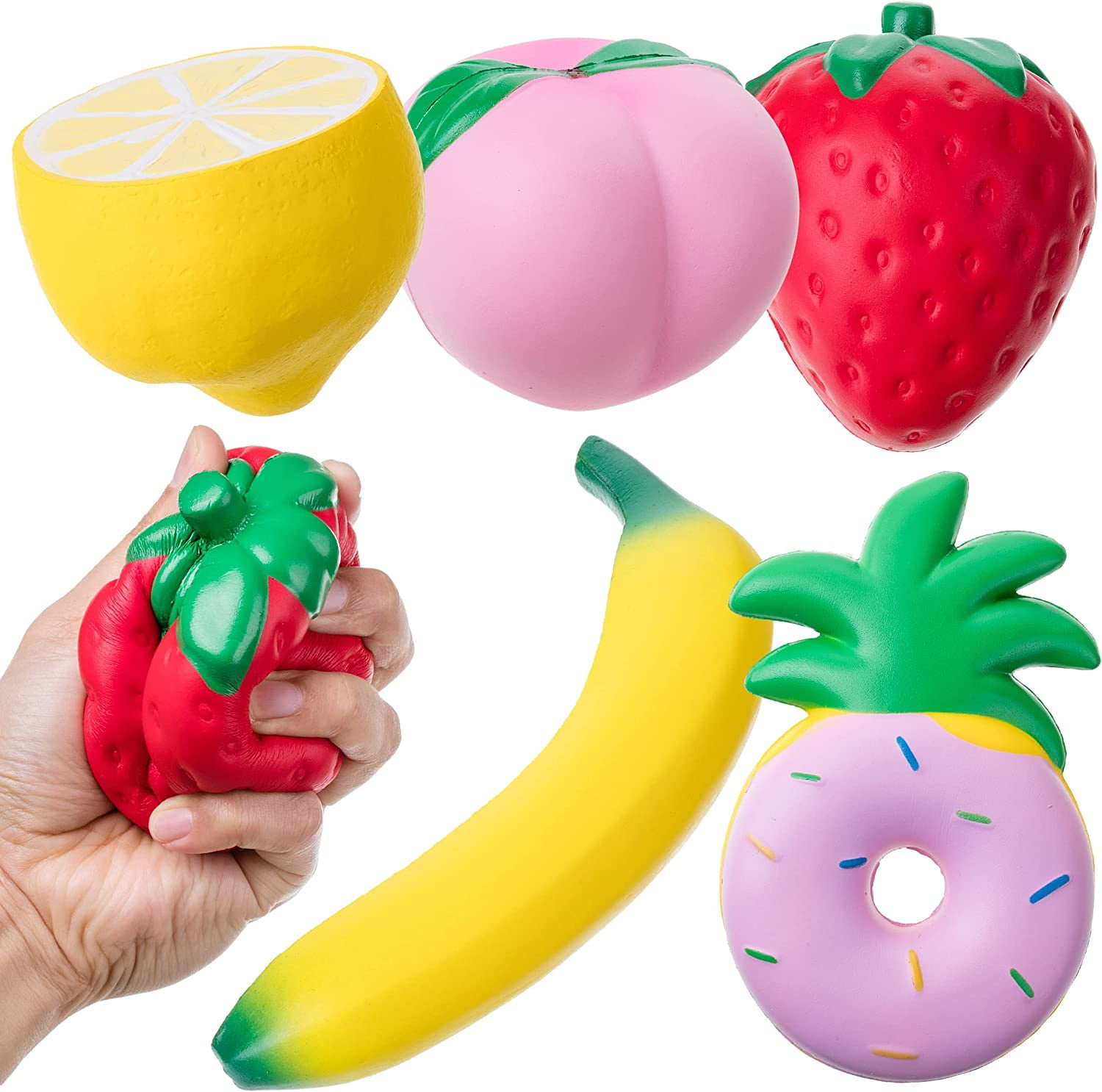 Mr. Pen- Slow Rising Jumbo Squishies Toys ,5 Pack, Squishy Toys for Kids, Squishies Pack ...