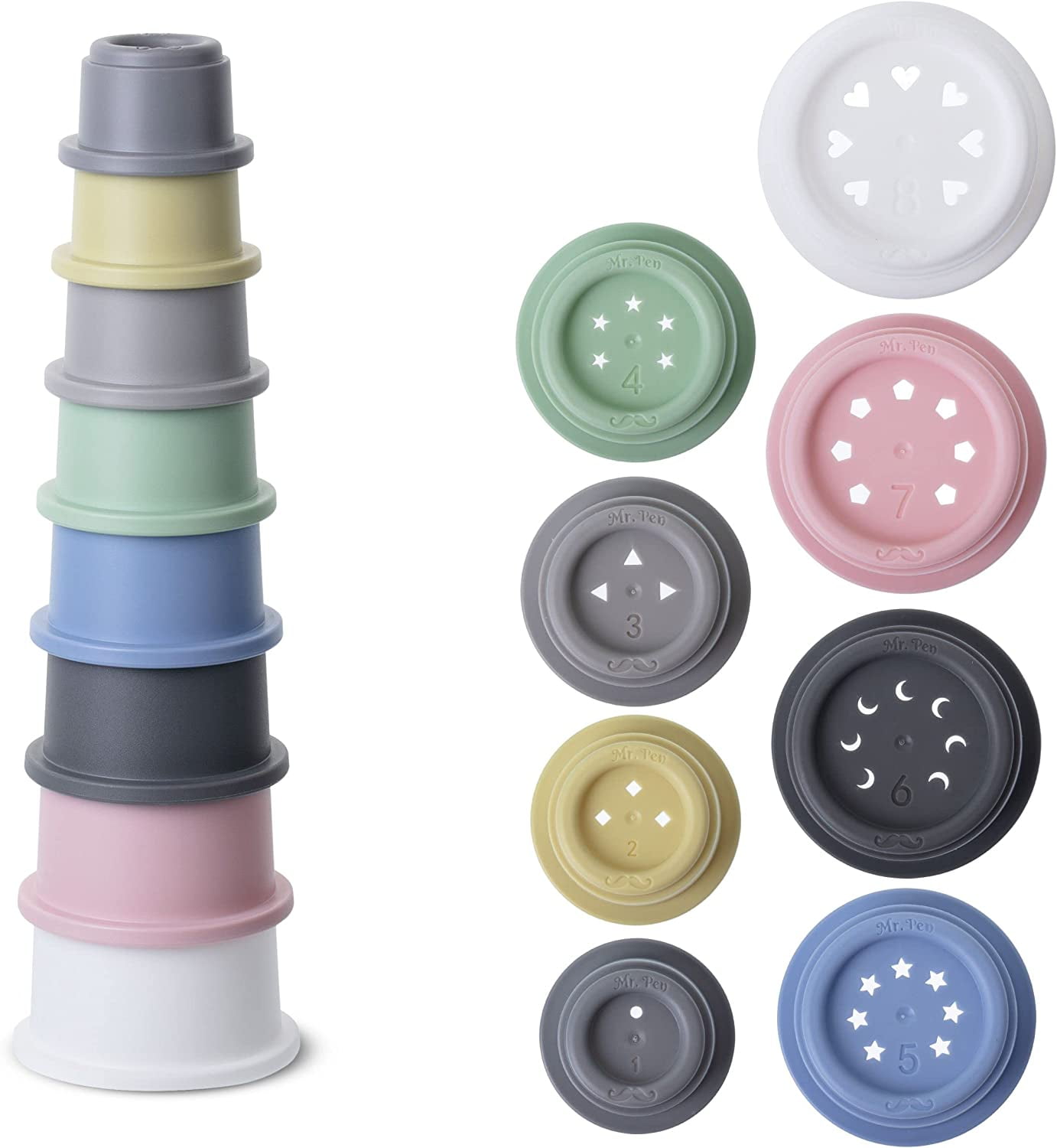 Mr. Pen Baby Stacking Toys for Daycare Motor Skill Development ...