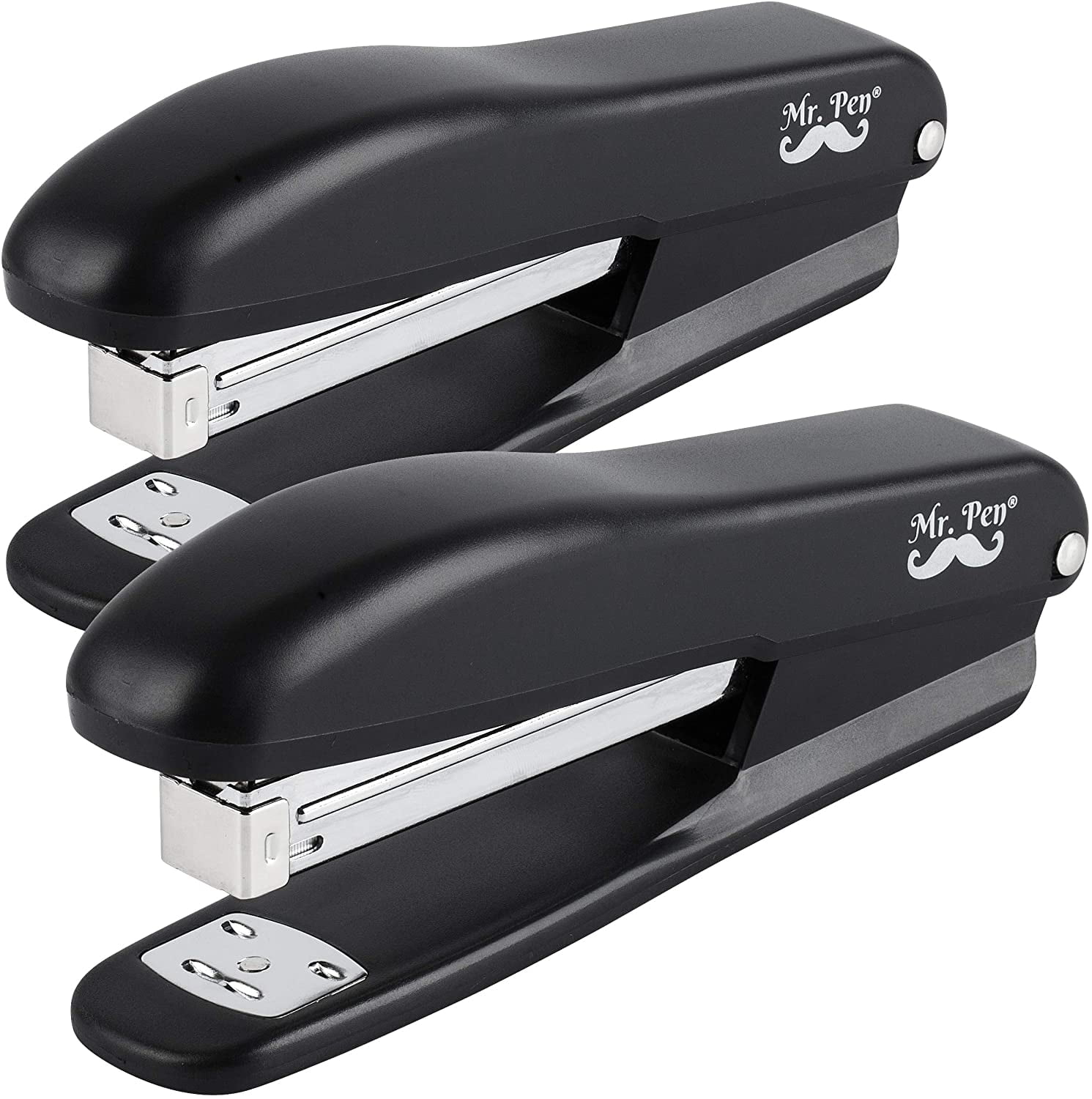 Mr. Pen Staplers With 200 Staples, 20 Sheet Capacity, Pack of 2 ...