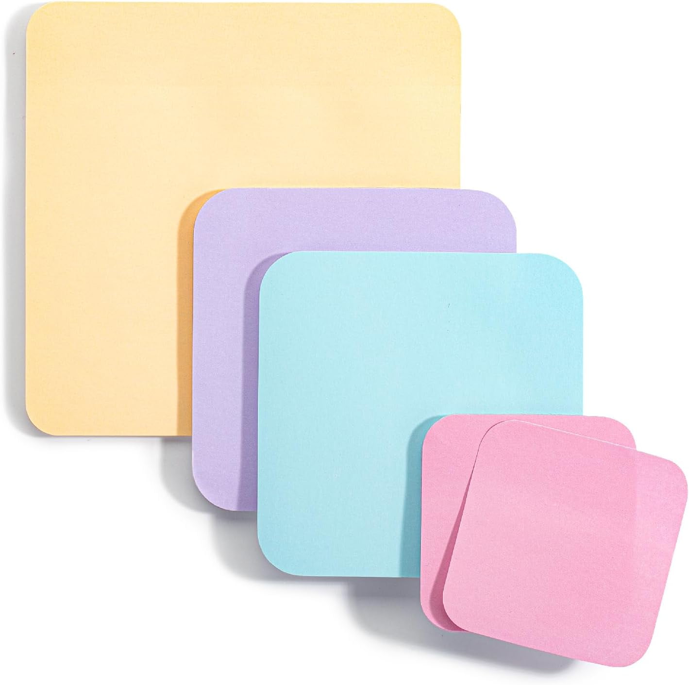 Mr. Pen- Sticky Note Set, 4 Pads, 120 Sheets, Assorted Sizes - Walmart.com
