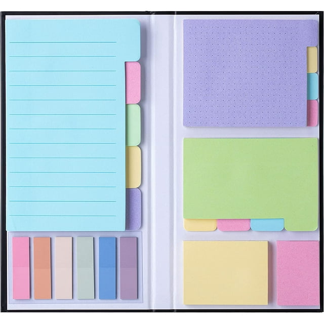 Mr. Pen- Office Supplies, 410 Pack Sticky Note Set, Pastel Colors, Memo ...