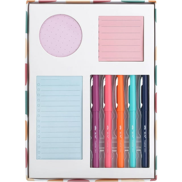 Mr. Pen- Sticky Noted Gift Box, 305 pcs, Pastel Colors, Sticky Note Set ...