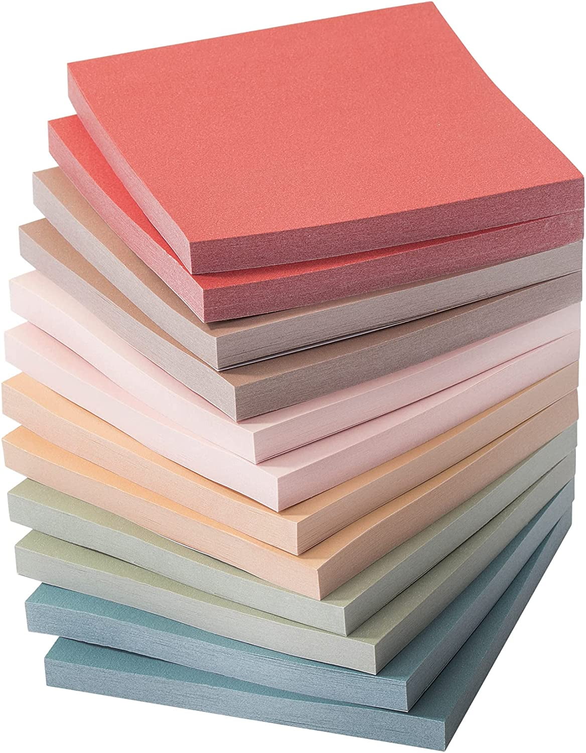 Mr. Pen- Sticky Notes, 12 Pads, 3x3 Inch, Vintage Colors - Walmart.com