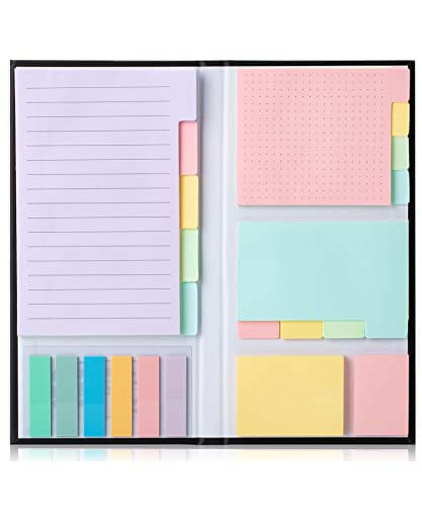 Mr. Pen- Sticky Notes Set, 410 Pack, Pastel Colors, Divider Sticky ...