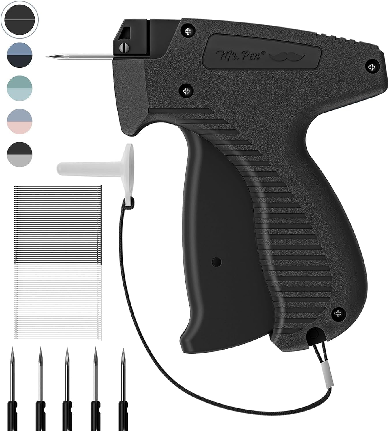Mr. Pen- Fabric Label Tagging Gun, 5 Needles & 1008 Pcs Barbs Fasteners ...