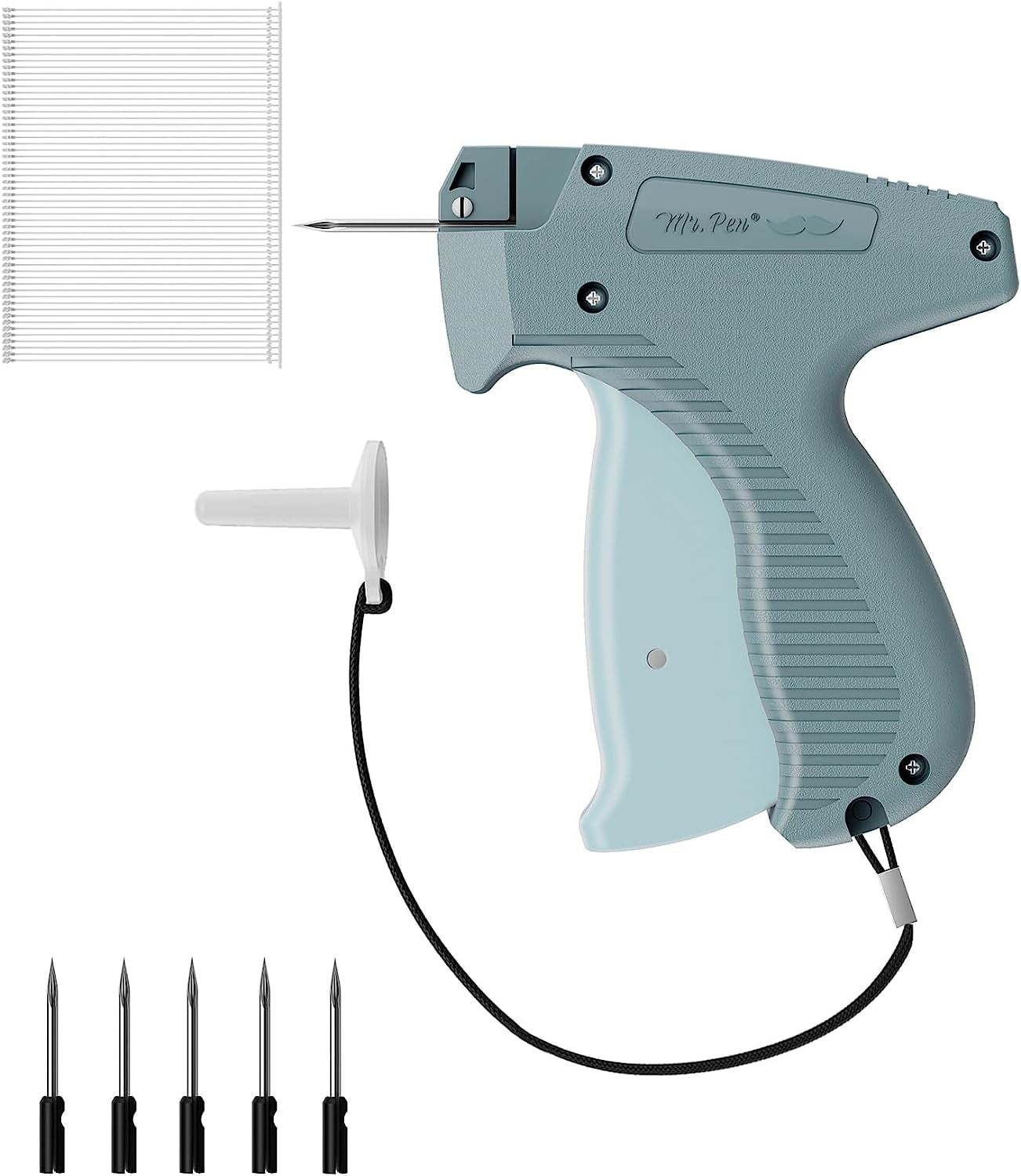 Mr. Pen Tagging Gun, 5 Needles, 1008 Barbs Fasteners, Clothing and ...