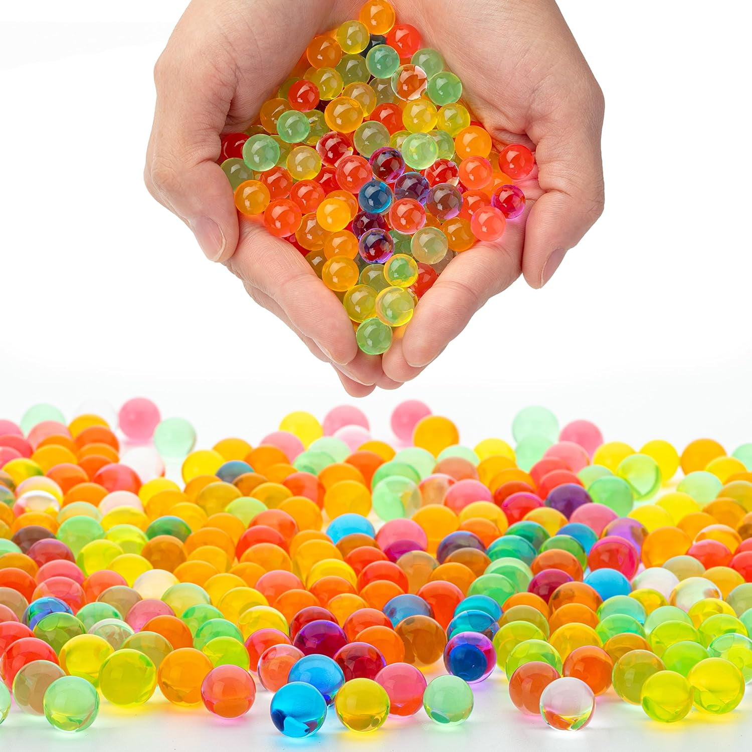 Mr. Pen- Water Beads, 100,000 pcs, Rainbow Mix Water Beads for Vases ...