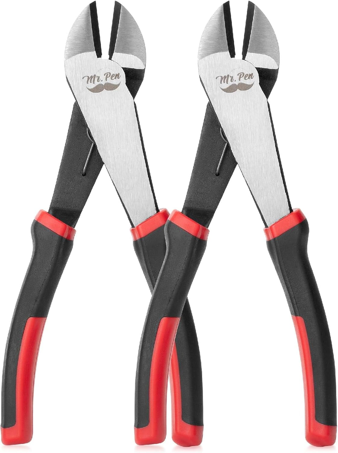 Mr. Pen- Wire Cutter, 7 Inch, 2 Pack, Wire Cutters Heavy Duty, Diagonal ...
