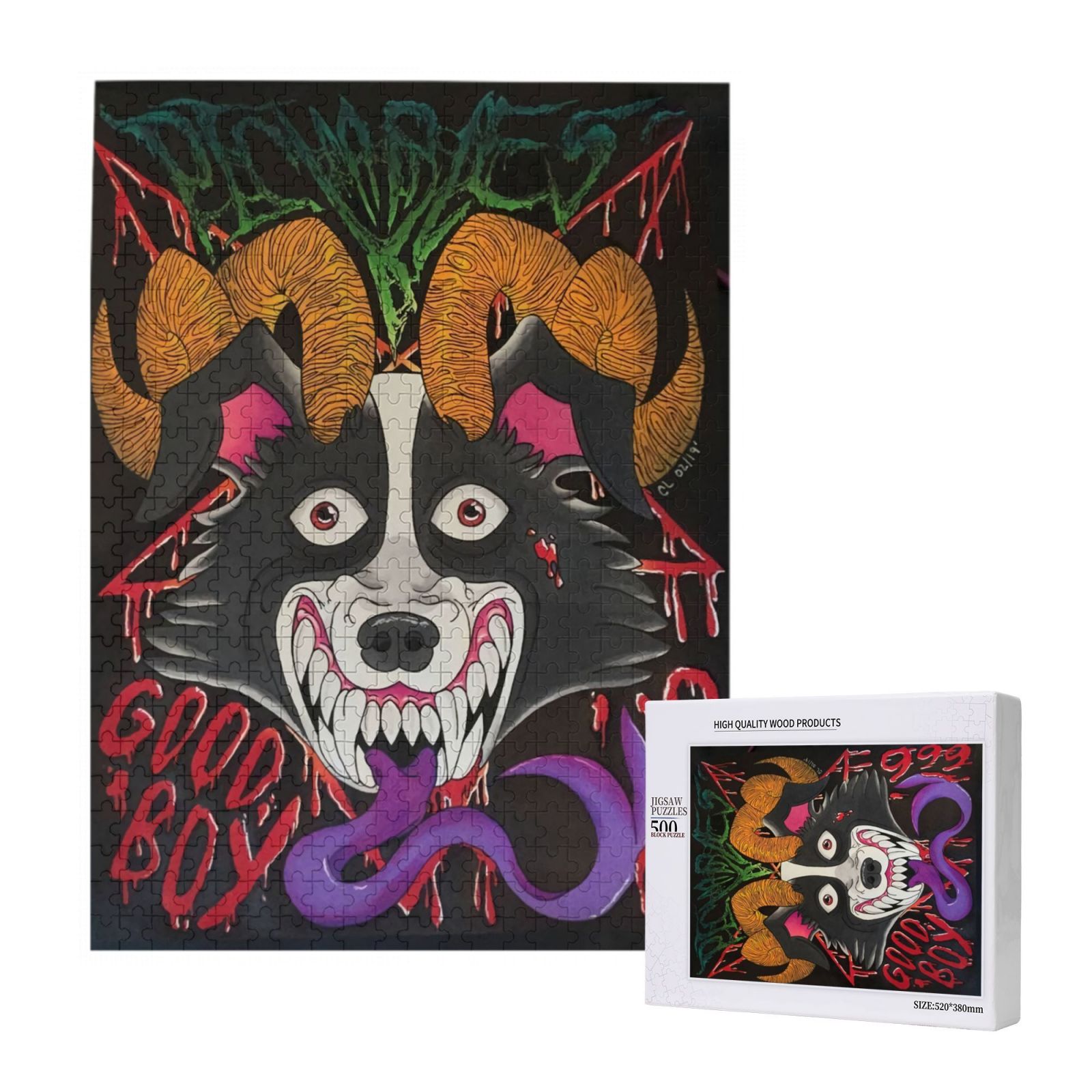 Mr Pic_Kles 1000 Piece Jigsaw Puzzle for Kids Adults, Colorful Poster ...