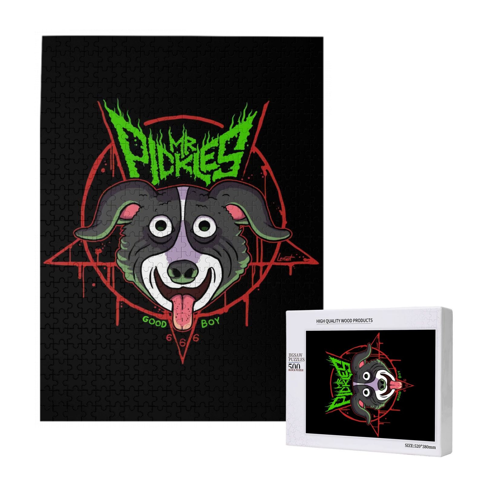 Mr Pic_Kles 500 Piece Jigsaw Puzzle for Kids Adults, Colorful Poster ...