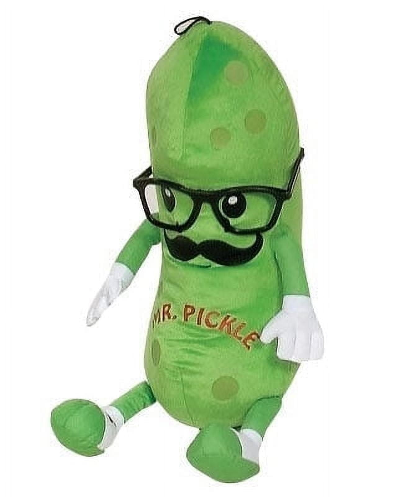 Mr. Pickle Plush Toy 12 inch – Green Soft Cuddly Stuffed Animal for ...