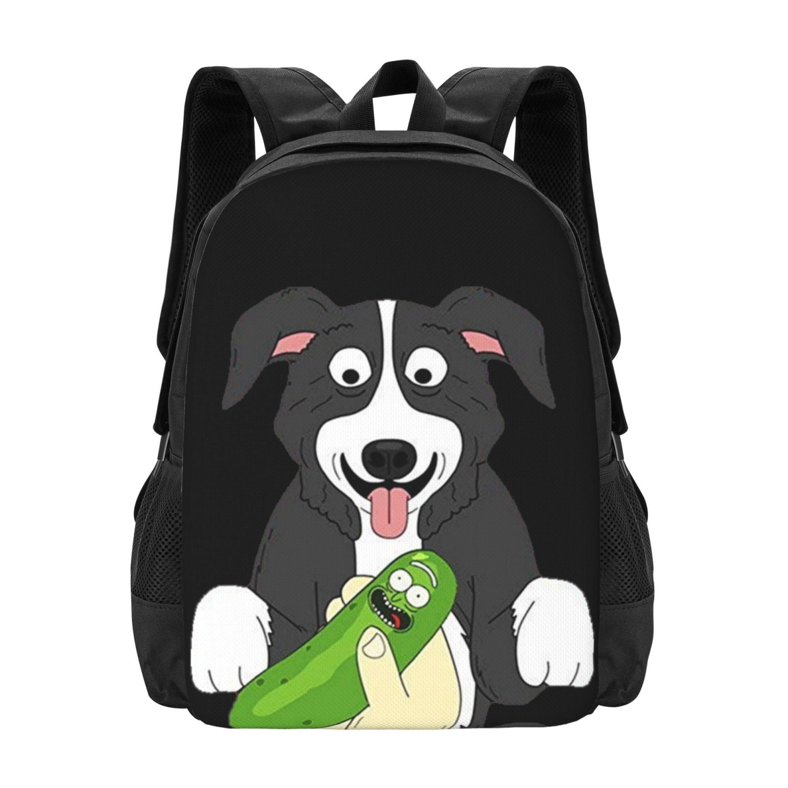 Mr. Pickles Pickle Rick Backpack Fashion Travel Backpack Laptop ...