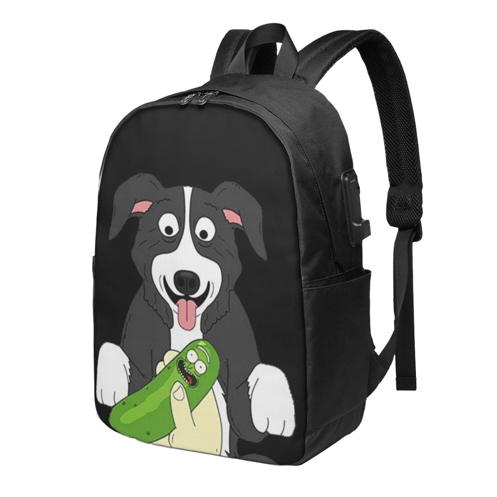 Mr. Pickles Pickle Rick Backpack Fashion Travel Backpack Laptop ...