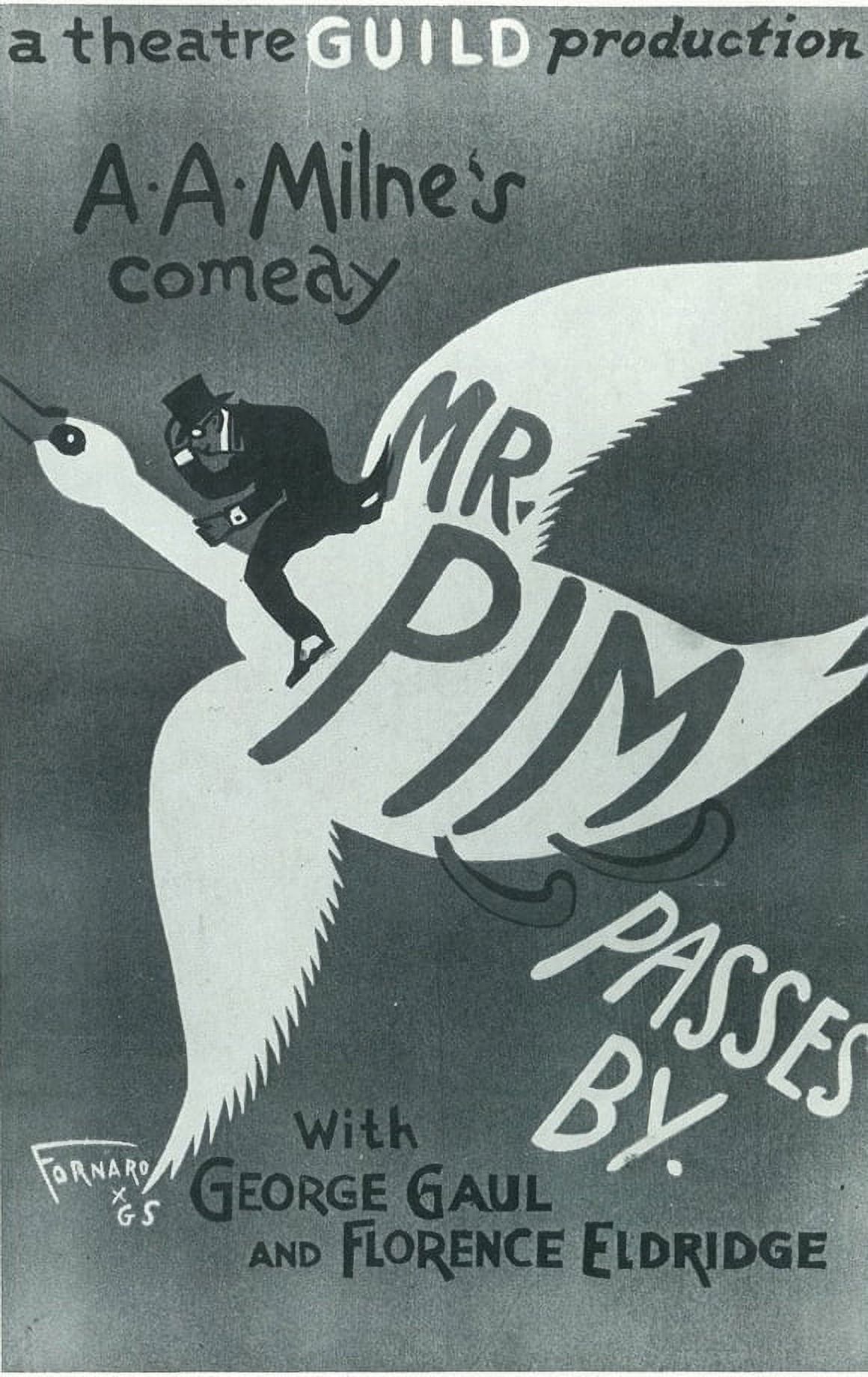 Mr. Pim Passes By (Broadway) - movie POSTER (Style A) (14" x 22") (1921 ...