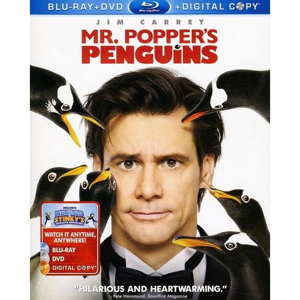 Mr. Popper's Penguins (Blu-ray + DVD) (Widescreen) - Walmart Business Supplies