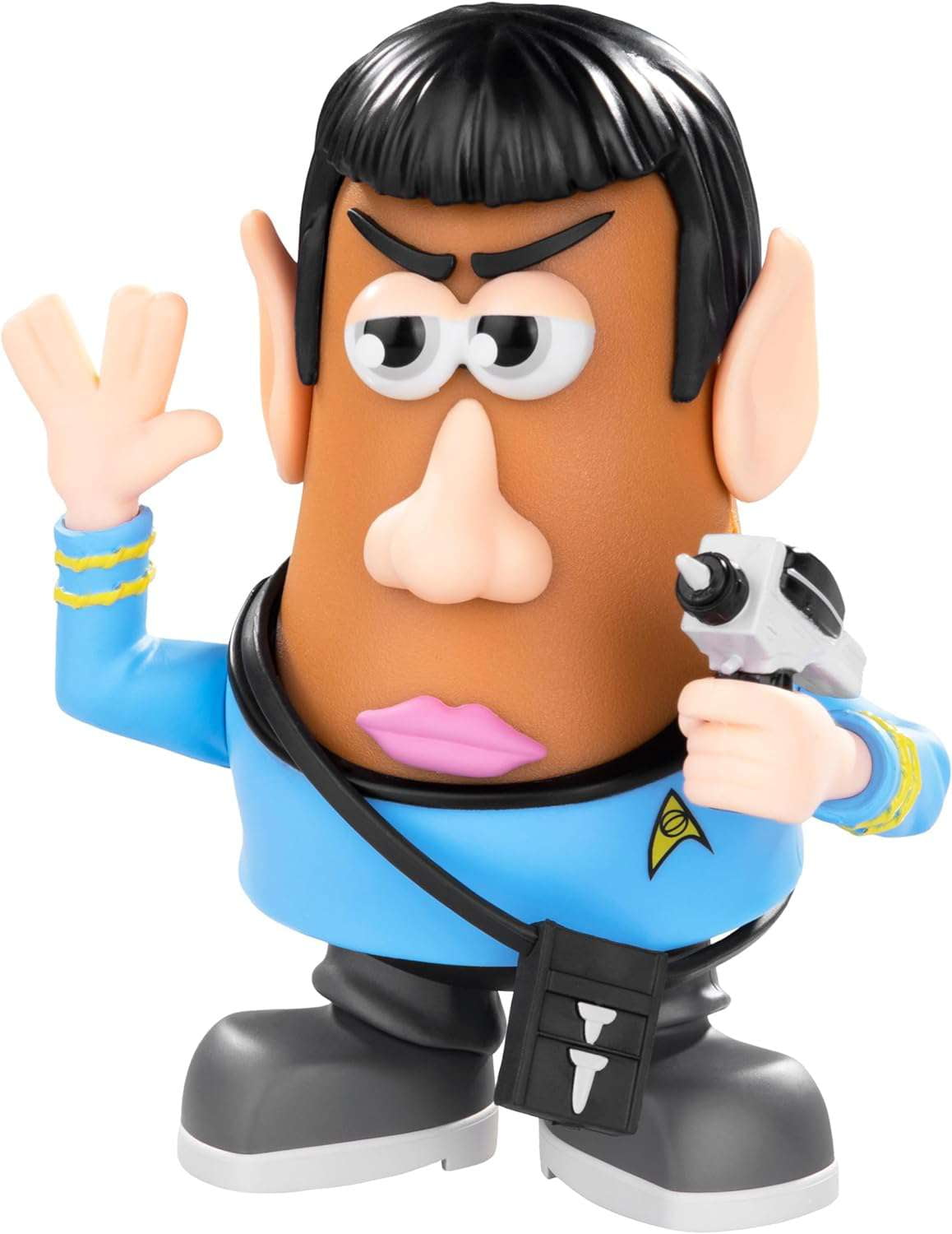 Star Trek Mr. Potato Head Spock Figure, 4-Inch Collectible Toy with ...