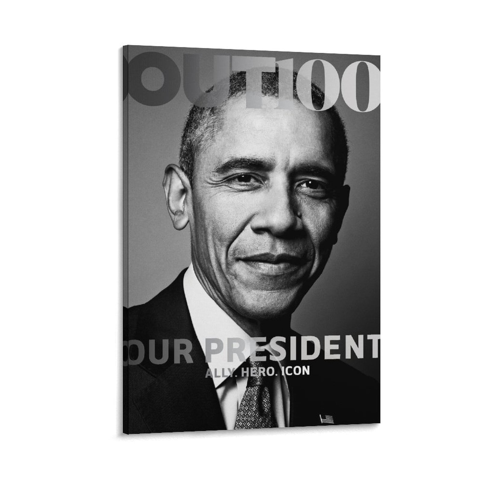 Mr. President Barack Obama Poster Painting On Canvas Wall Art Poster ...