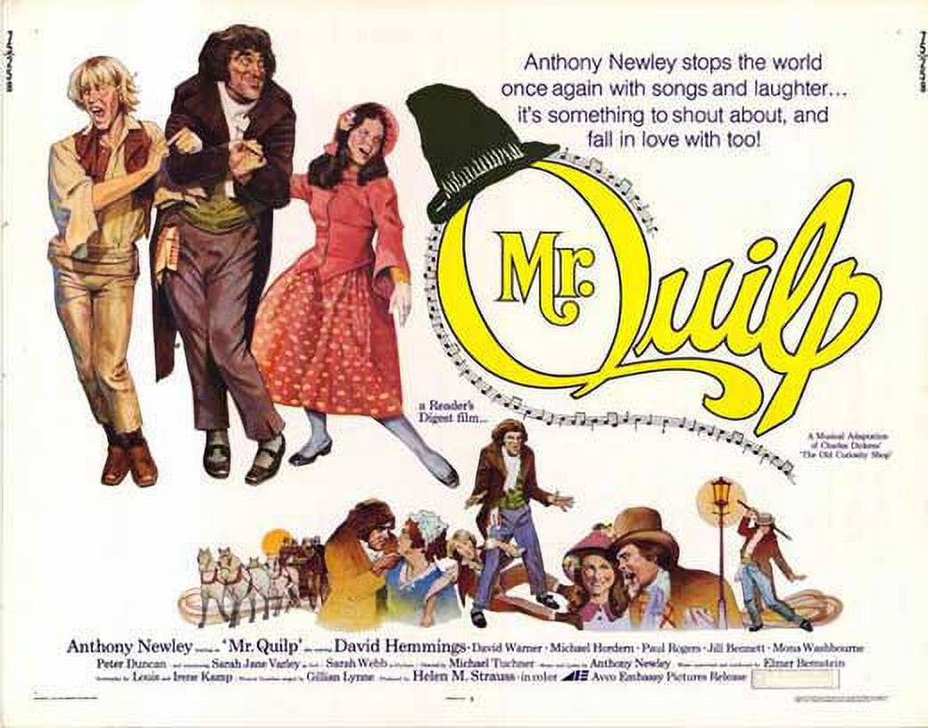 Mr. Quilp - movie POSTER (Style A) (11" x 14") (1975) - Walmart.com