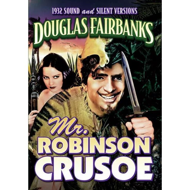 Mr. Robinson Crusoe (Sound And Silent Versions)Silent Movie | D·\/·D ...