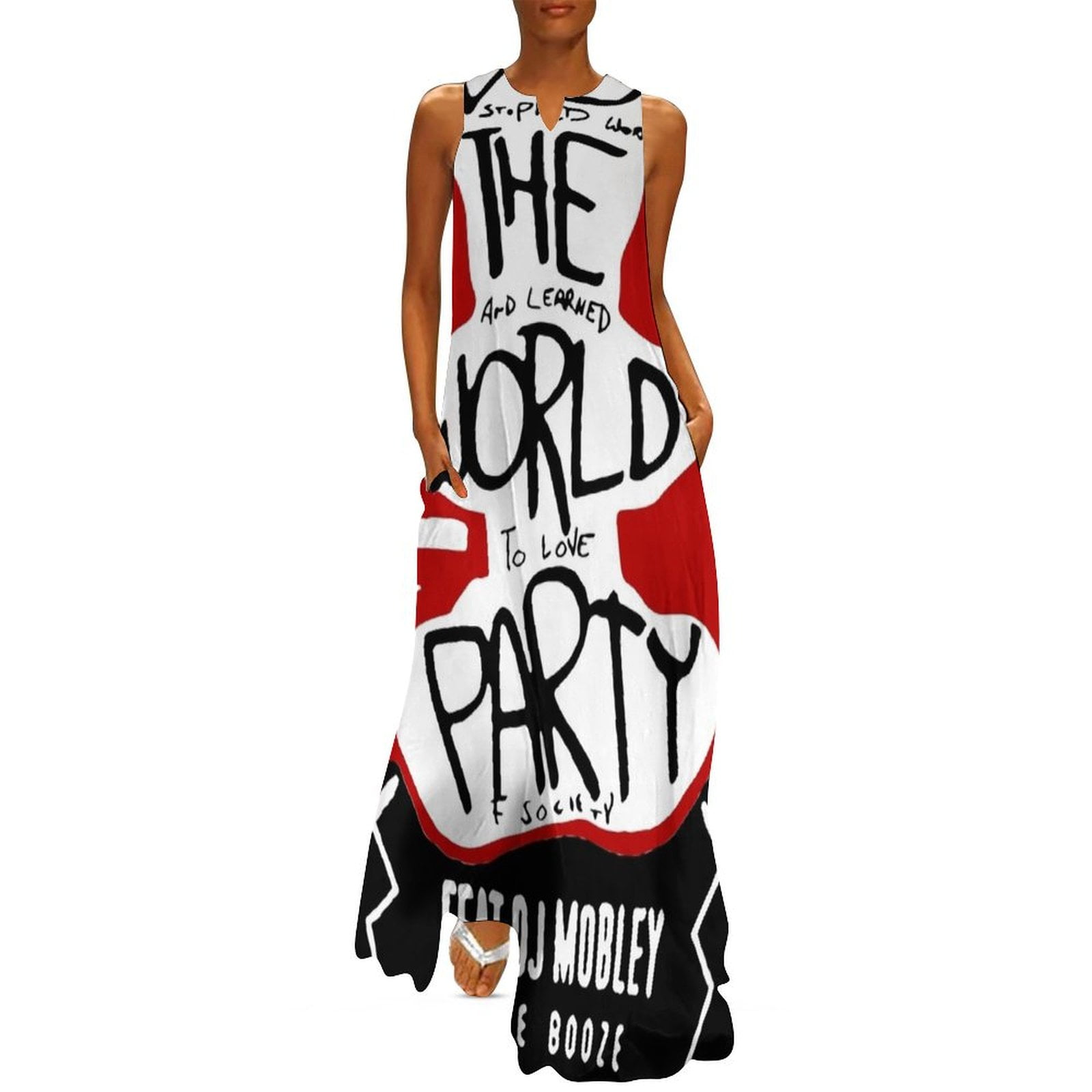 Mr. Robot - End of the World Party Poster Artwork Long Dress women's ...