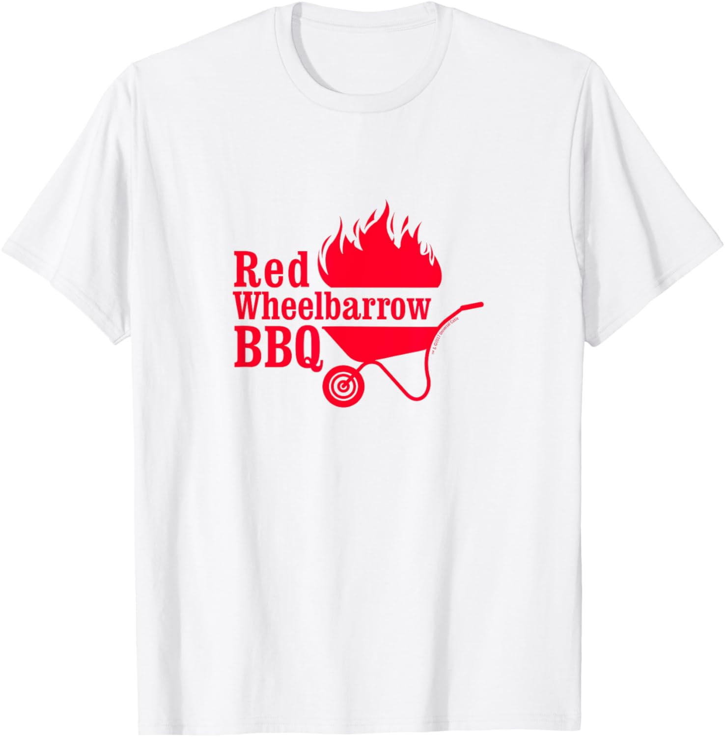 Mr. Robot Red Wheelbarrow BBQ Comfortable T-Shirt T-Shirt men and women ...