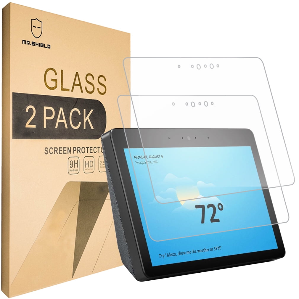 Mr.Shield [2-PACK] Designed For All-new Echo Show (2nd Gen) 2nd Generation [Tempered Glass ...