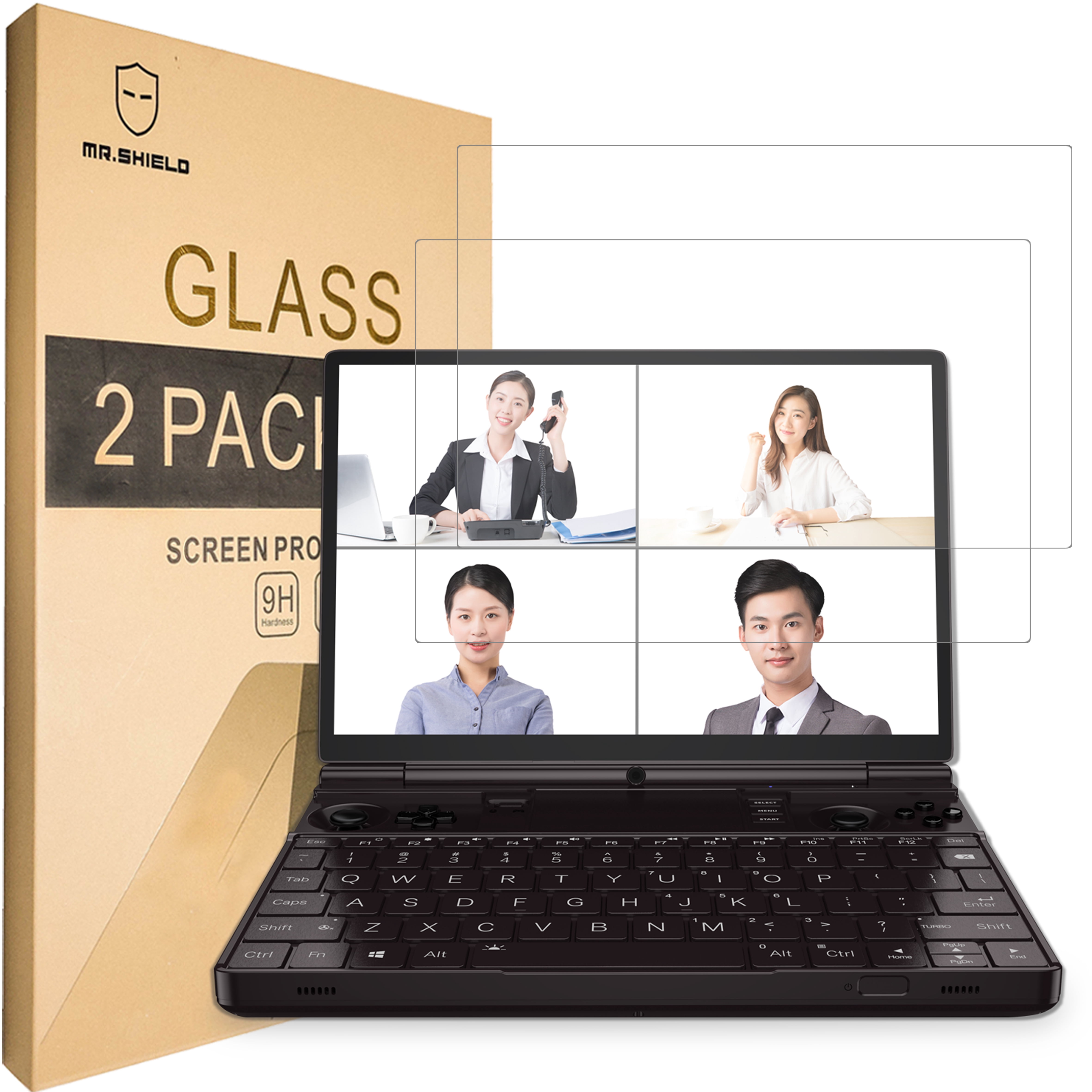Mr.Shield [2-PACK] Screen Protector For GPD WIN Max 2 2023 10.1 Inch ...