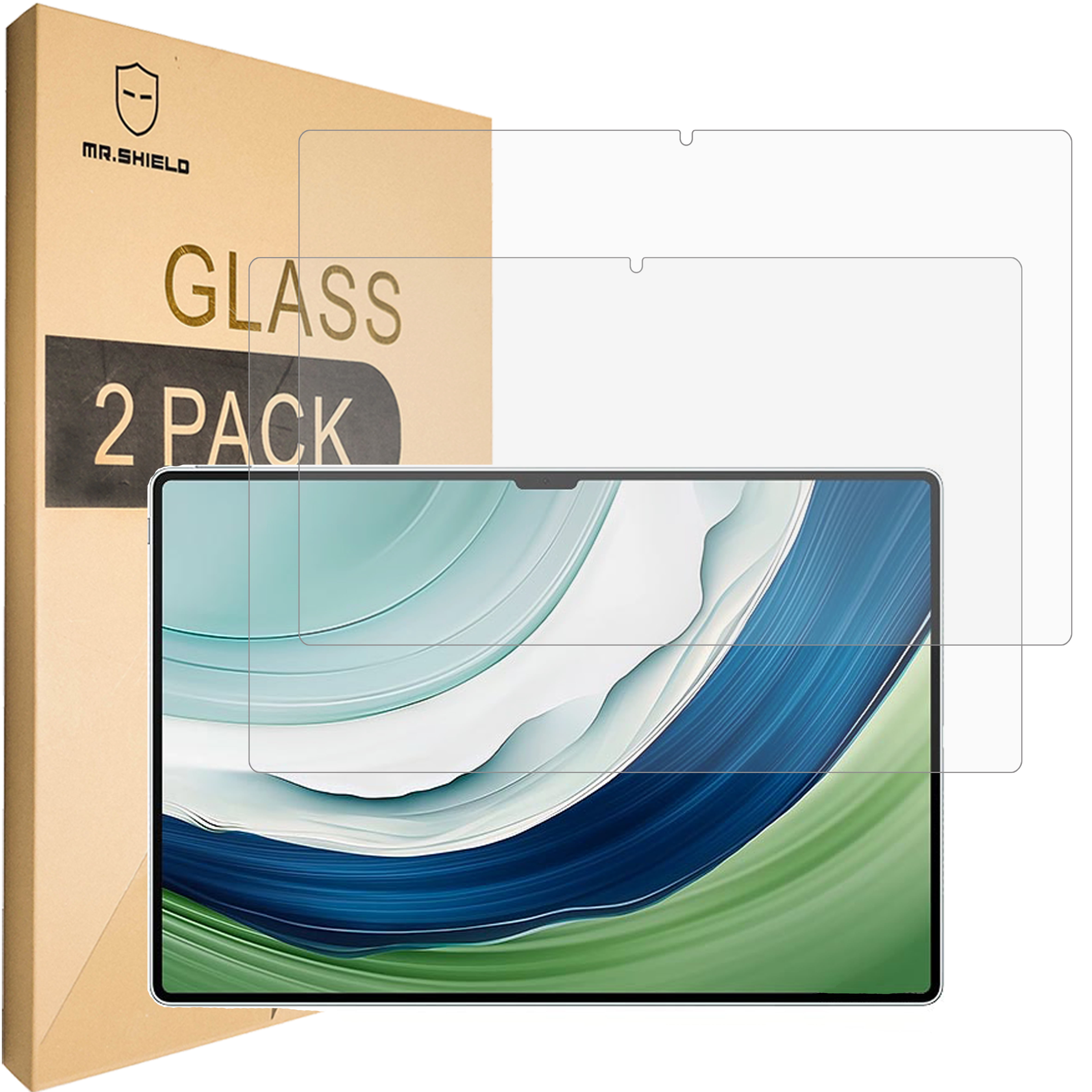 Mr.Shield [2-PACK] Screen Protector For Huawei MatePad Pro 13.2 Inch ...