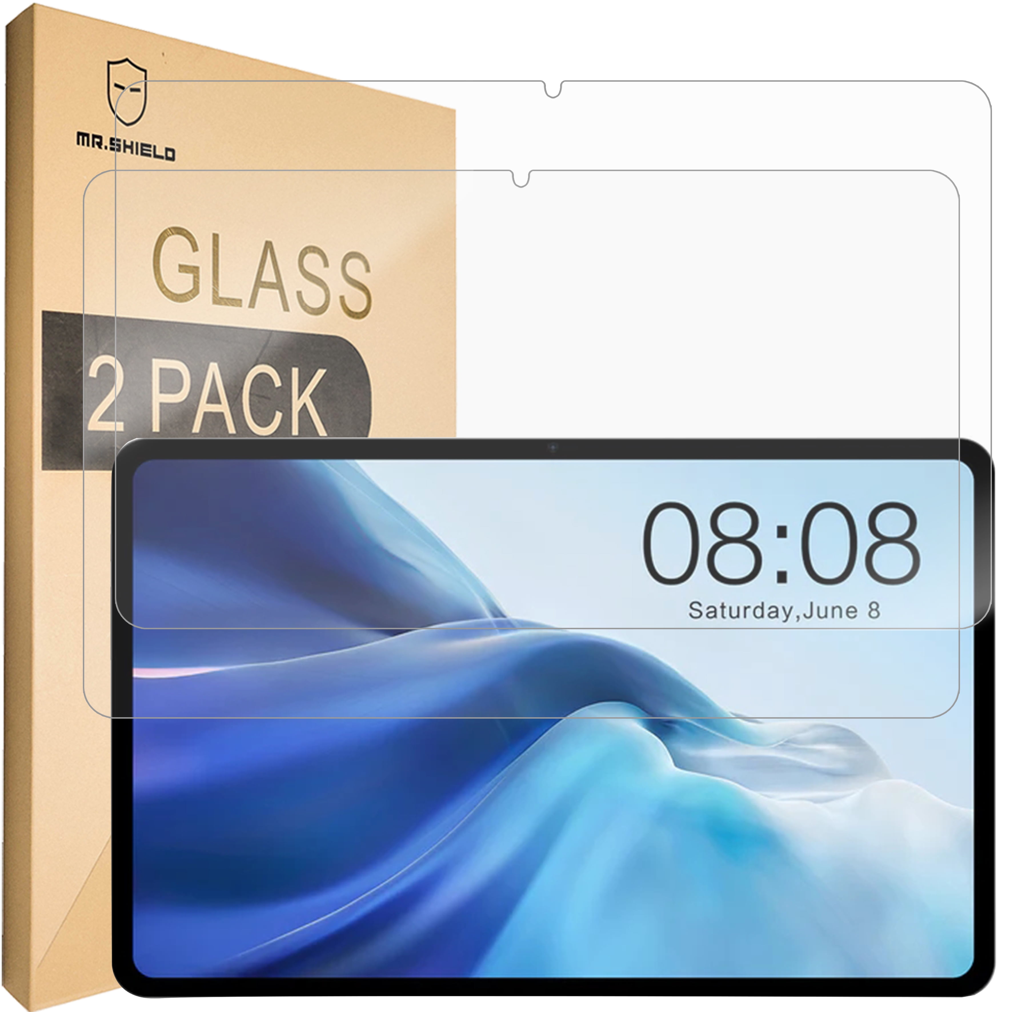 Mr.Shield [2-PACK] Screen Protector For TECLAST T50 / TECLAST T50 Pro 2023 Tablet 11 Inch ...