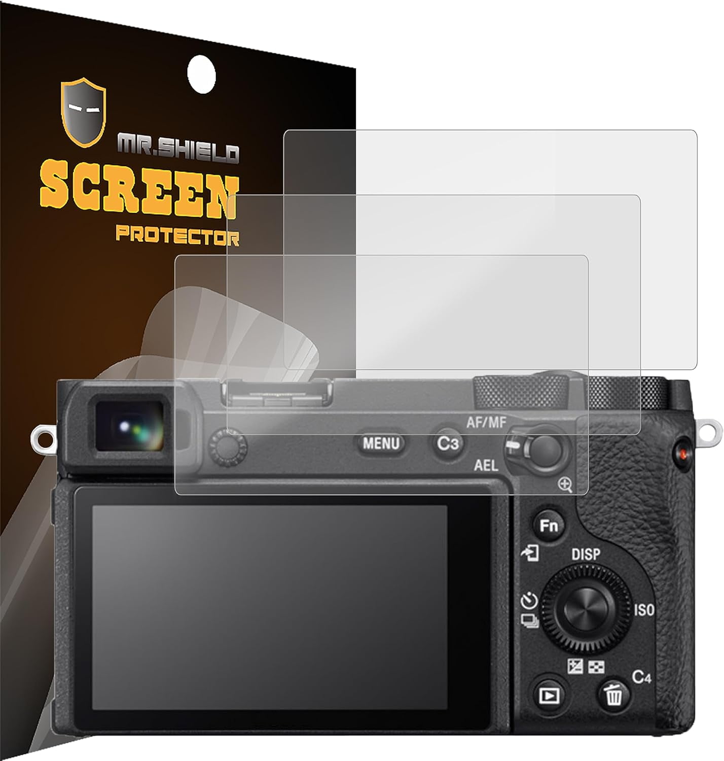 Mr.Shield [3-PACK] Screen protector for Sony Alpha A6600 A6100 A6400 ...